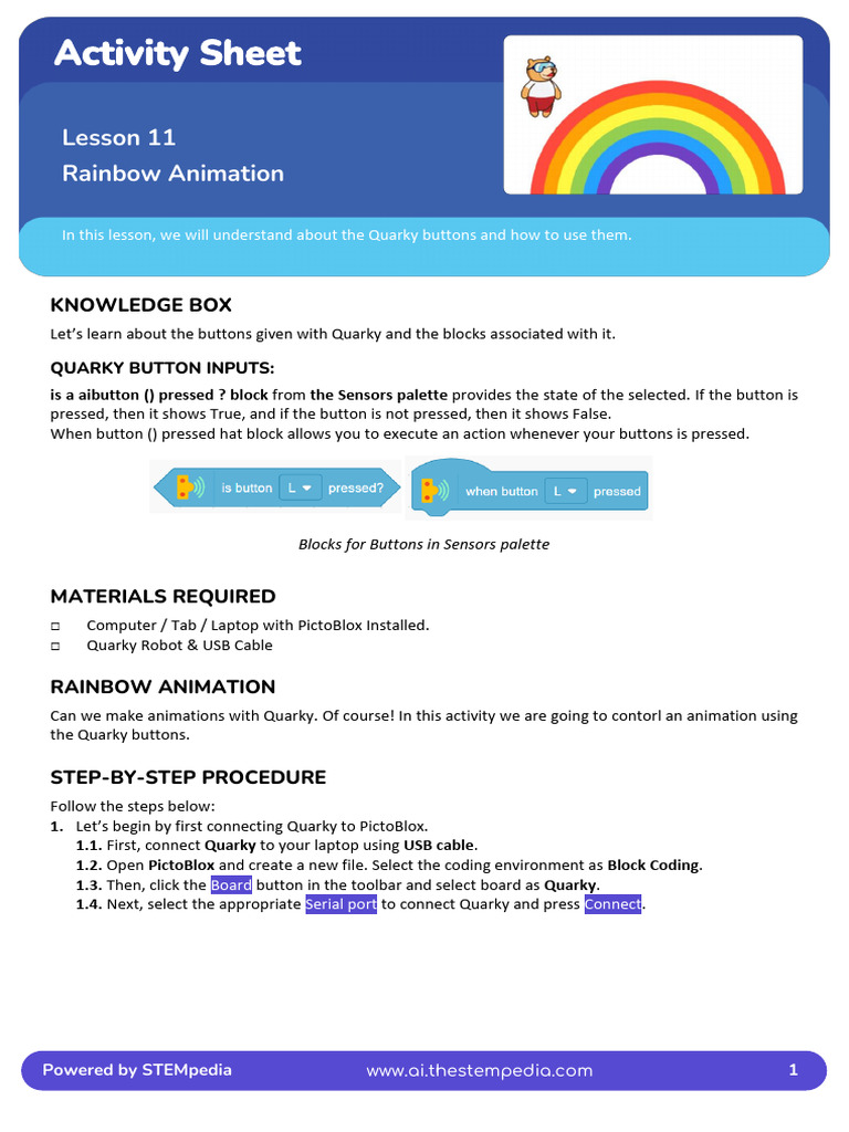 CL5 CH11 Rainbow Animation As | PDF | Computing
