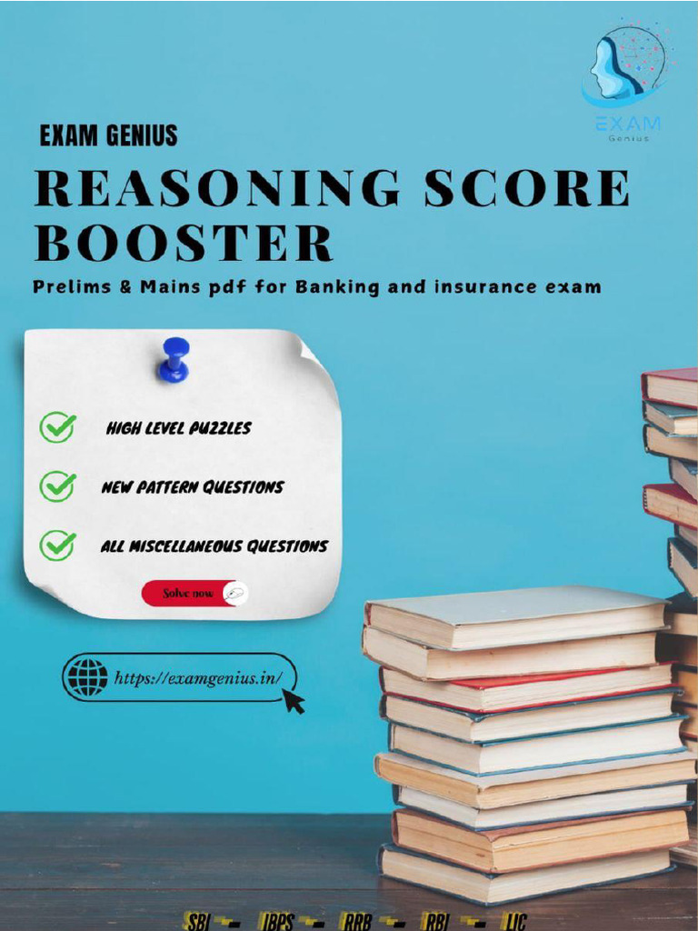 Reasoning Genius Score Booster Set 13 | PDF
