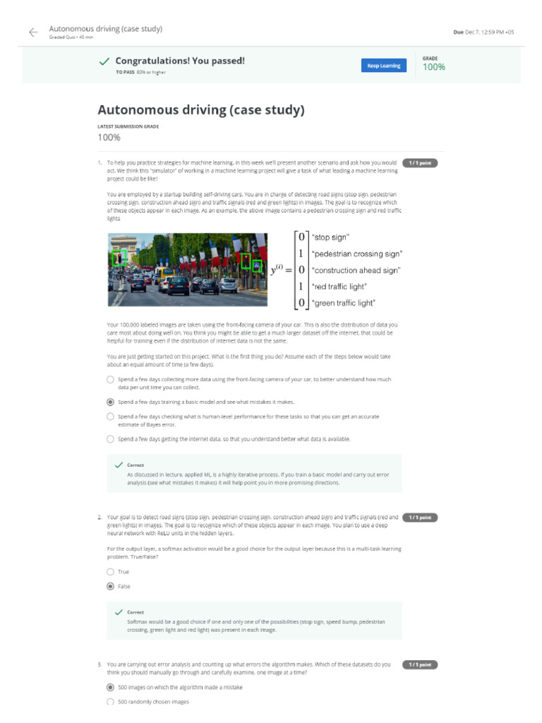 Autonomous Driving | PDF
