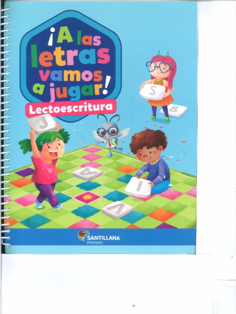 A Las Letras Vamos A Jugar Lectoescritura1 - Rotated | PDF