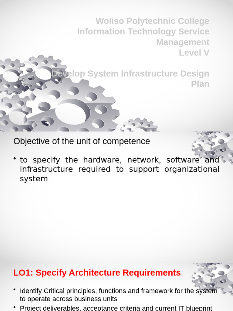 ICT ITM5!03!0811 Develop System Infrastructure Design Plan | PDF | System | Software