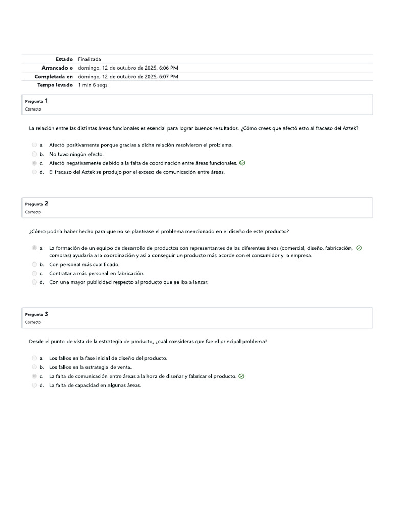 Test Aztec Do | PDF