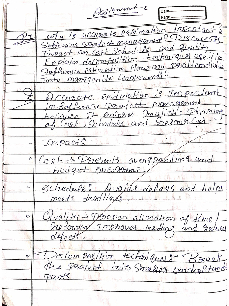 SPM Assignment 2 | PDF