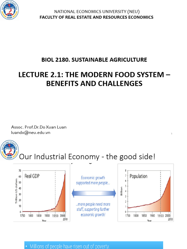 Modern Food System: Benefits & Challenges | PDF | Agriculture | Herbicide