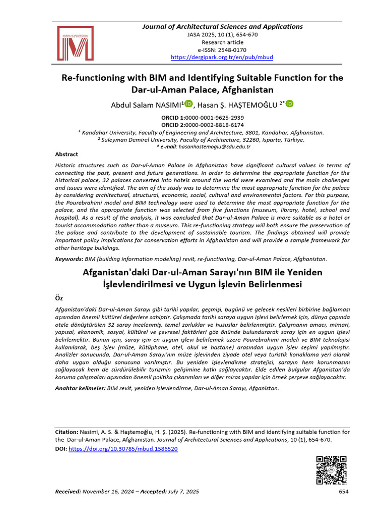 Re-Functioning With BIM and Identifying Suitable Function For The | PDF ...