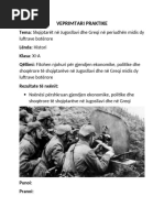 Veprimtari Praktike - Përgatitja e Kristaleve Të Sulfatit Të Bakrit | PDF