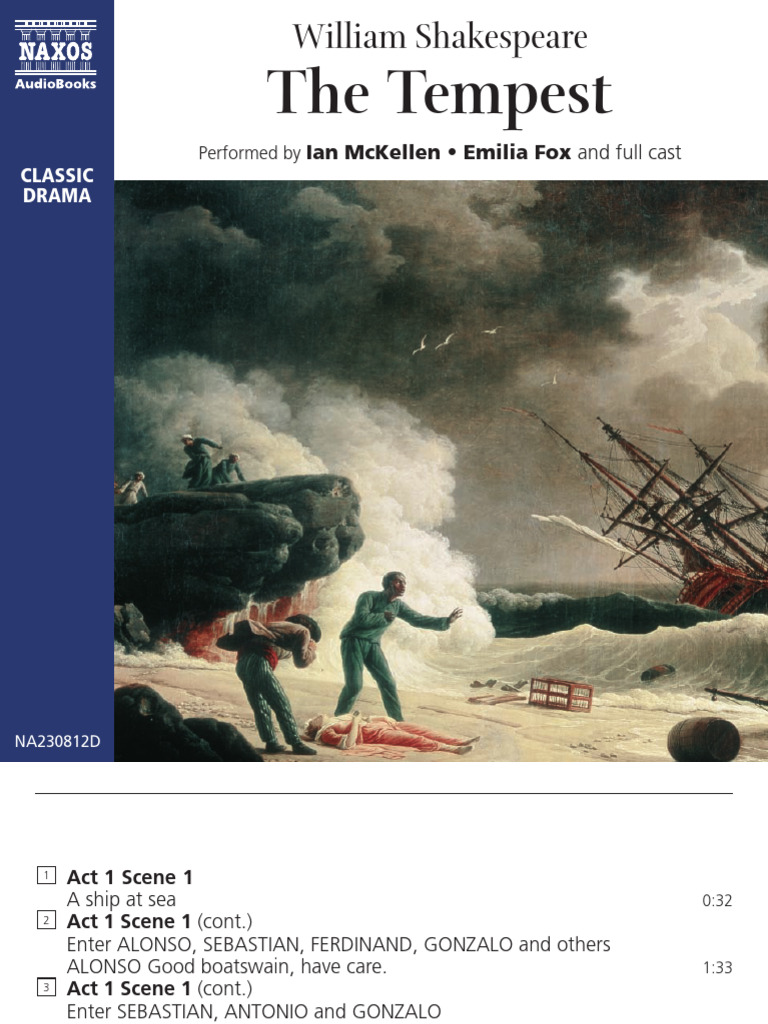 The Tempest | PDF | The Tempest