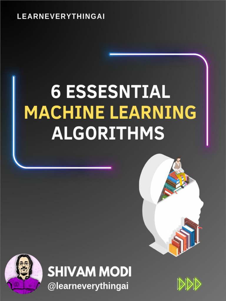 6 Essesntial Machine Learning Algorithms | PDF | Support Vector Machine | Machine Learning
