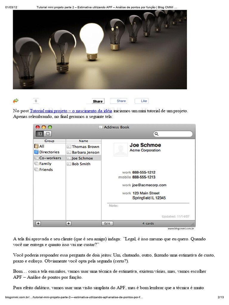 Tutorial Mini Projeto Parte 2 - Estimativa Utilizando APF - Análise de ...