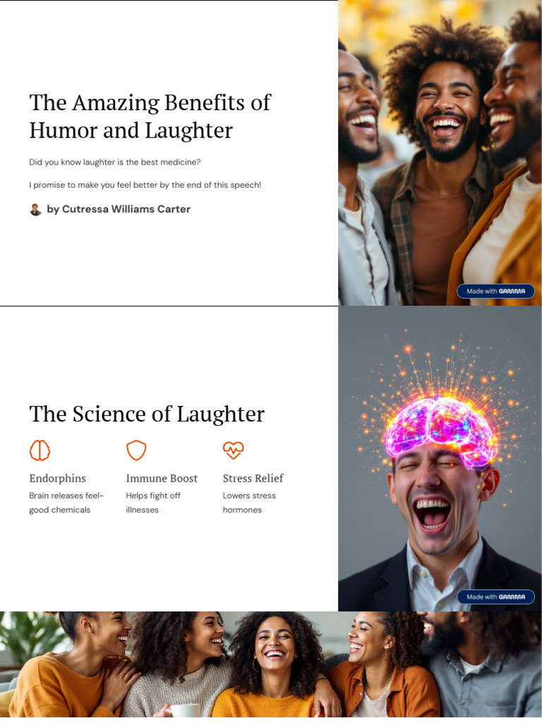 The Amazing Benefits of Humor and Laughter | PDF