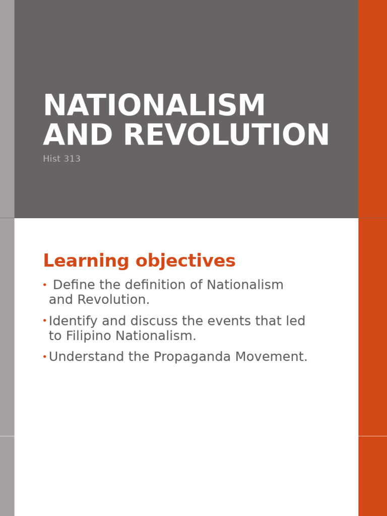 Filipino Nationalism and Revolution Insights | PDF | Philippines ...