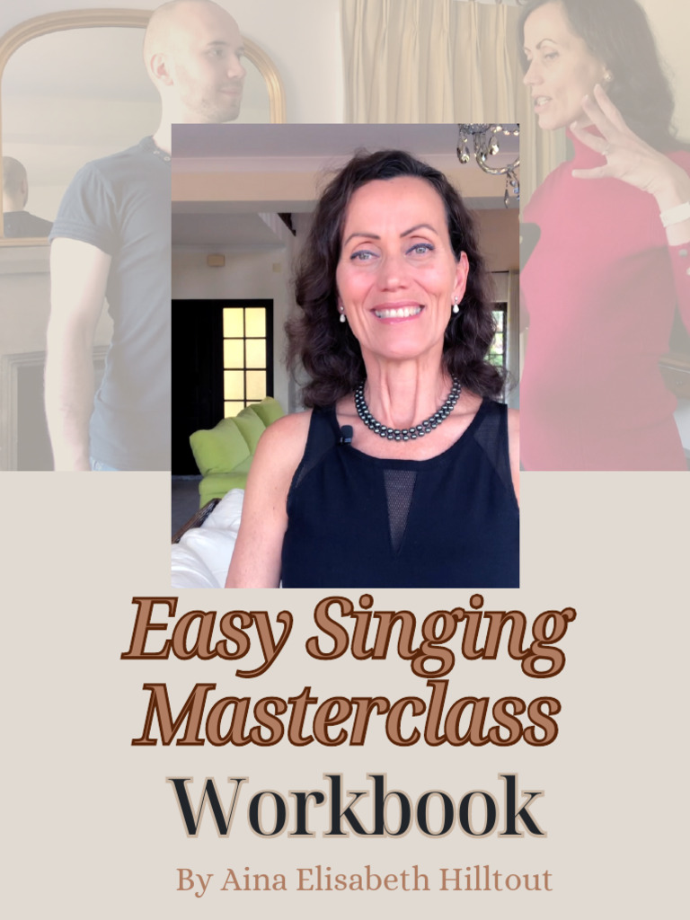 Workbook Masterclass Singers Fillable | PDF | Singing
