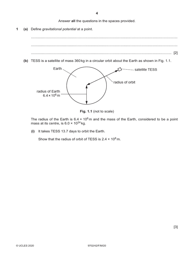 Gravitational Potential and Motion Analysis | PDF | Orbit | Oscillation