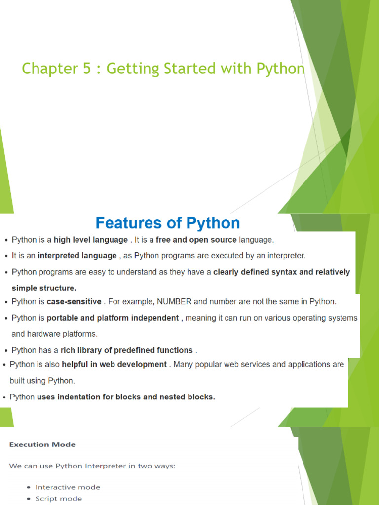 Getting Started With Python | PDF