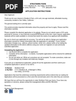 DCI Community Housing Application Form | PDF | Landlord