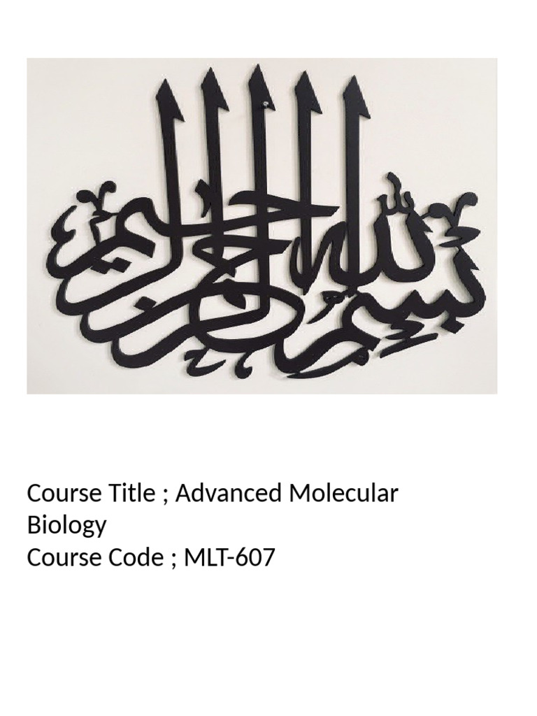 Lecture-14-Restriction Enzymes For Medical Laboratory Technician | PDF ...