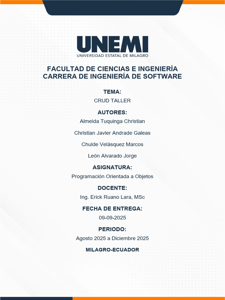 Poo Crud Grupo2 | PDF