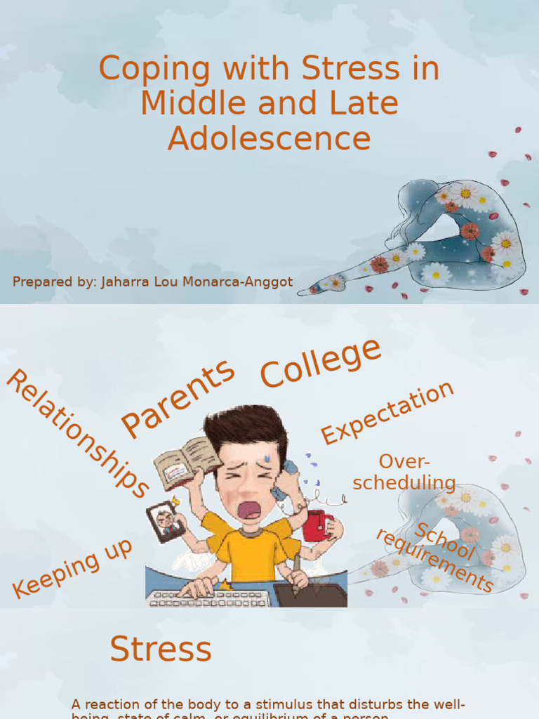 Managing Stress in Adolescents | PDF | Stress (Biology) | Determinants ...