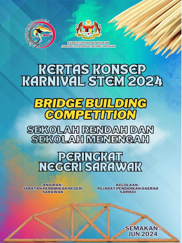 Kertas Konsep Bridge Building Sarawak 2024 | PDF