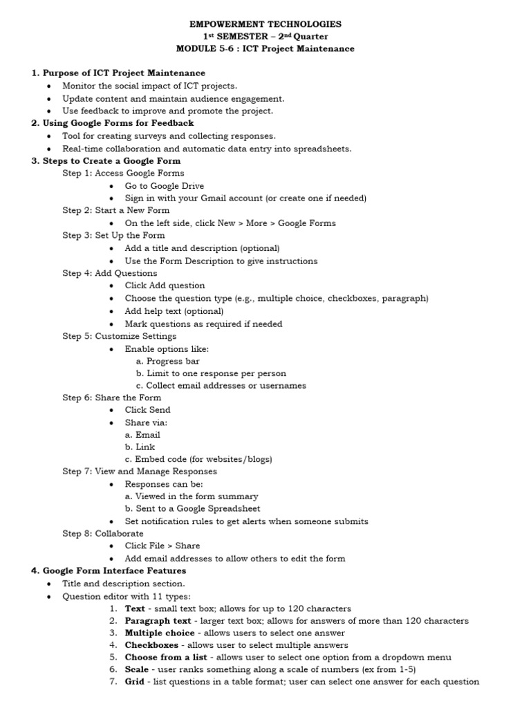 ICT Project Maintenance (Mon) | PDF | Educational Technology | Software