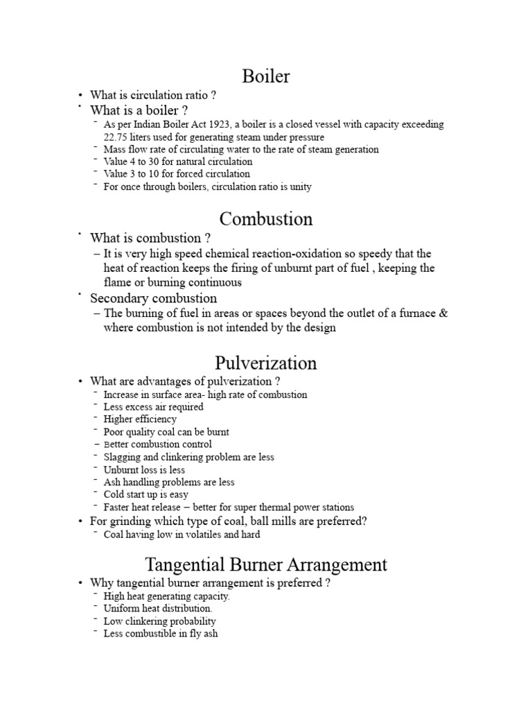 Boiler Operations and Safety Guidelines | PDF | Boiler | Combustion