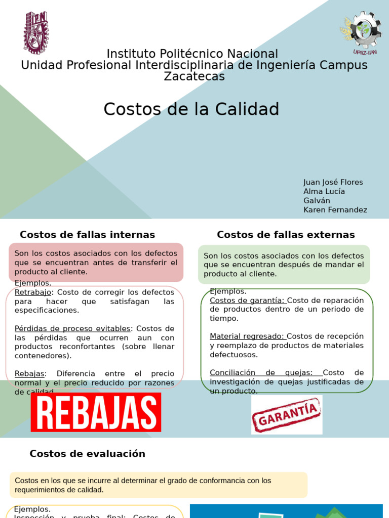 Costos de Calidad en la Industria | PDF | Calidad (comercial ...