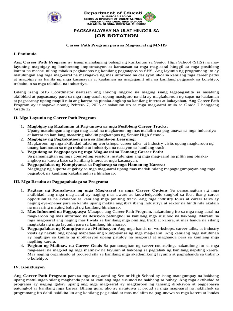 Job Rotation | PDF