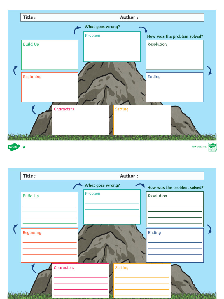 T L 6156 Story Mountain Activity Sheet Template Ver 7 | PDF