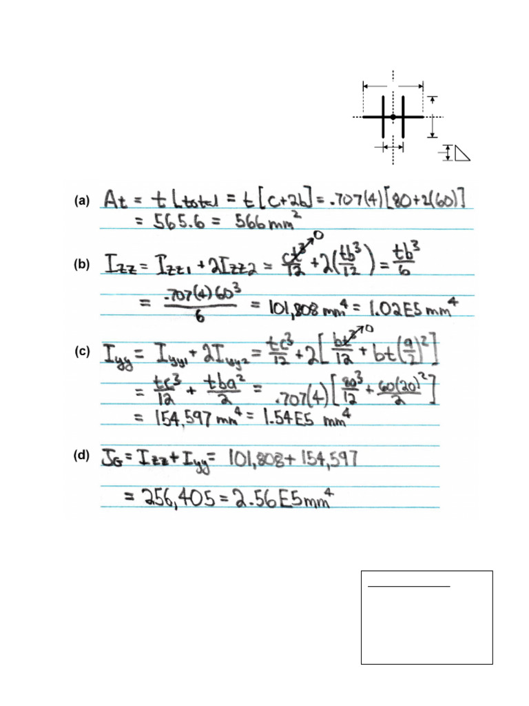 442 E1 Solution sp2025 r0 | PDF | Strength Of Materials | Mechanical Engineering