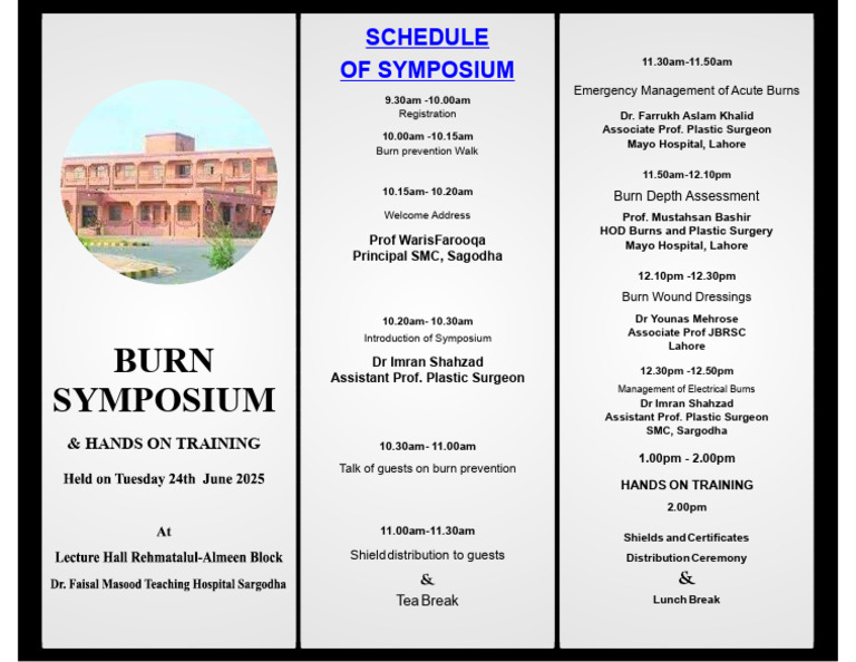 Burn Symposium | PDF | Traumatology | Medical Emergencies