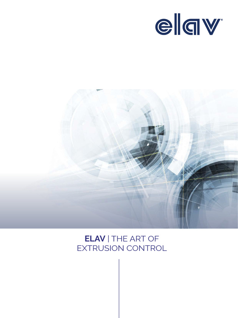 Brochure Extrusion Line ENG LQ | PDF | Extrusion | Insulator (Electricity)