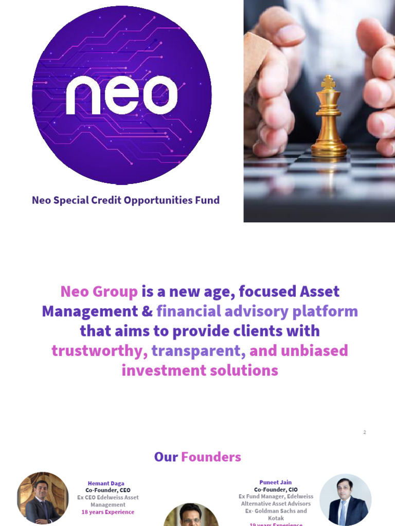 Neo Special Credit Opportunities Fund 1 Investor Presentation | PDF ...