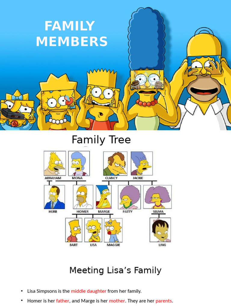Family Members Fun Activities Games Worksheet Templates Layouts 126418 ...