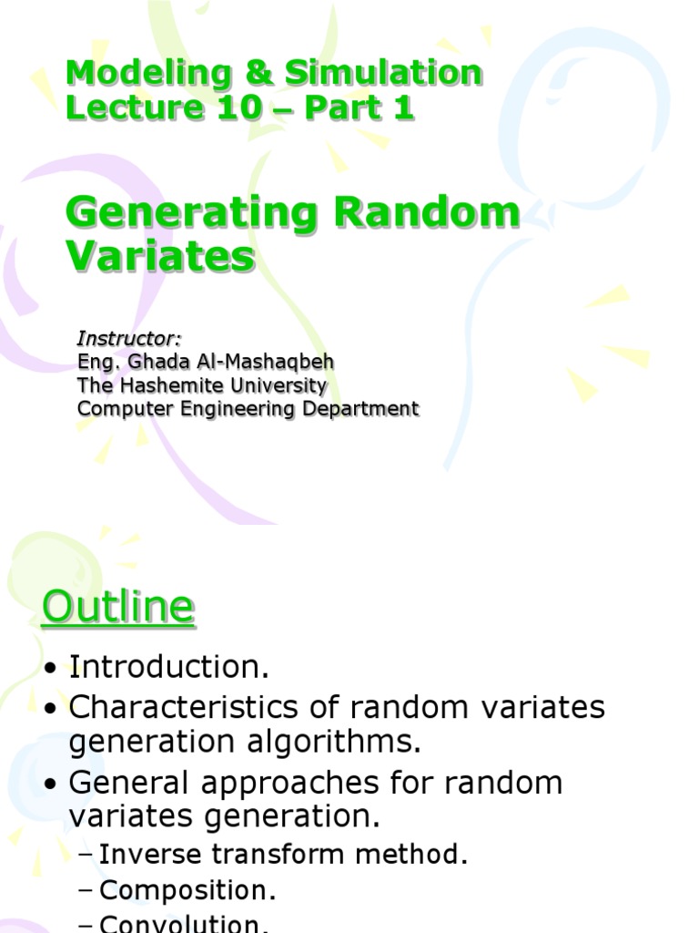 Lecture - 10 - Part 1 | PDF | Probability Distribution | Convolution