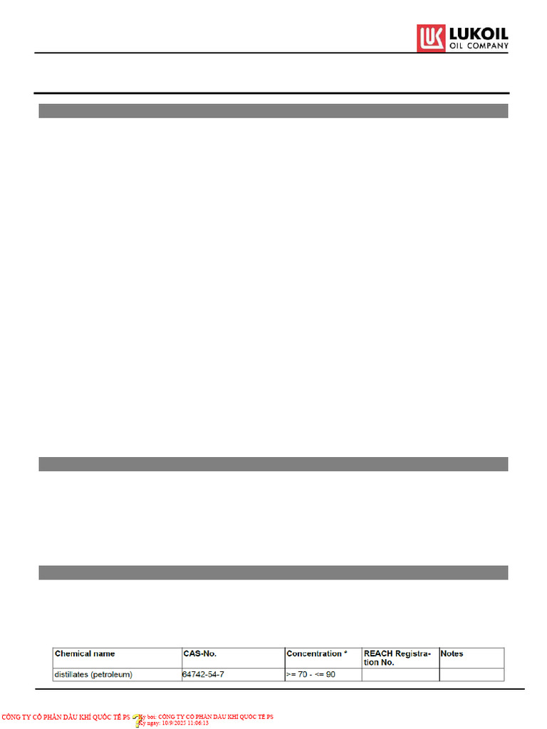 NAVIGO 6 CO Safety Data Sheet | PDF | Dangerous Goods | Personal ...