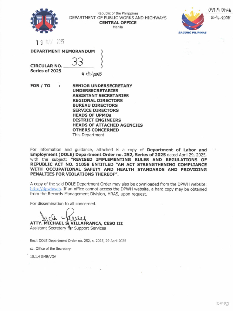 Revised OSH Regulations in the Philippines | PDF | Occupational Safety ...