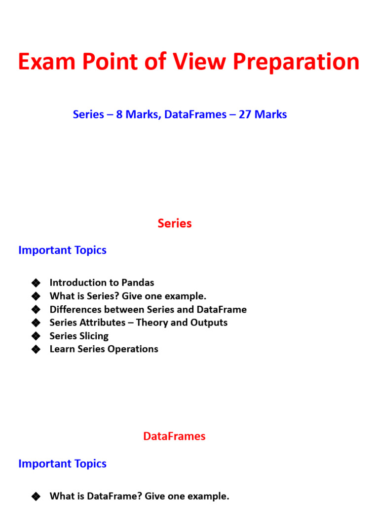 Understanding iloc Limitations in Pandas | PDF | Computer Programming ...