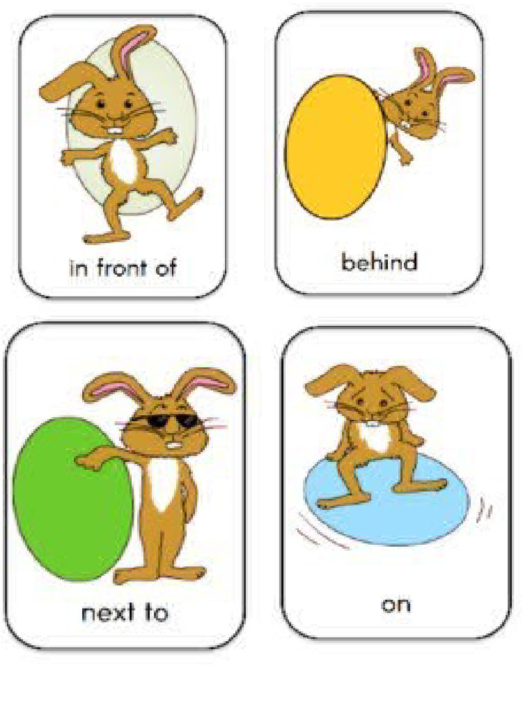 Easter Prepositions | PDF
