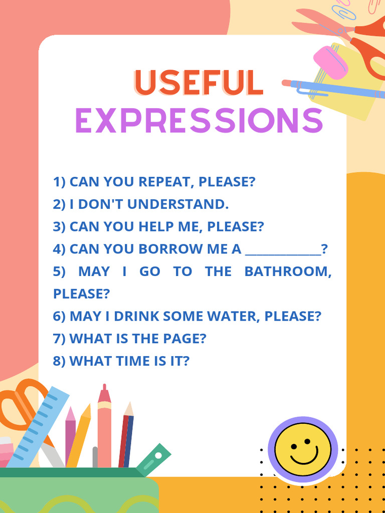 Useful Expressions | PDF