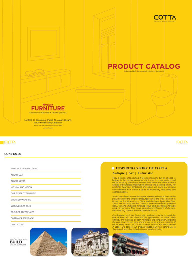 Cotta Master Catalogue (Compressed) | PDF | Toilet | Bathroom