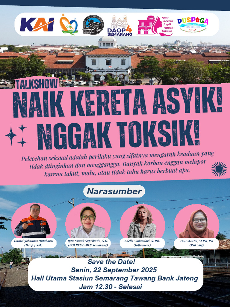 Contoh flyer Anti Pelecehan Seksual KAI IRPS SM | PDF