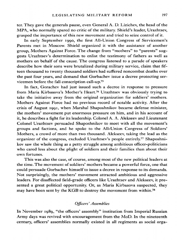 The Collapse of The Soviet Military - William E - Odom - 2008 - Yale ...