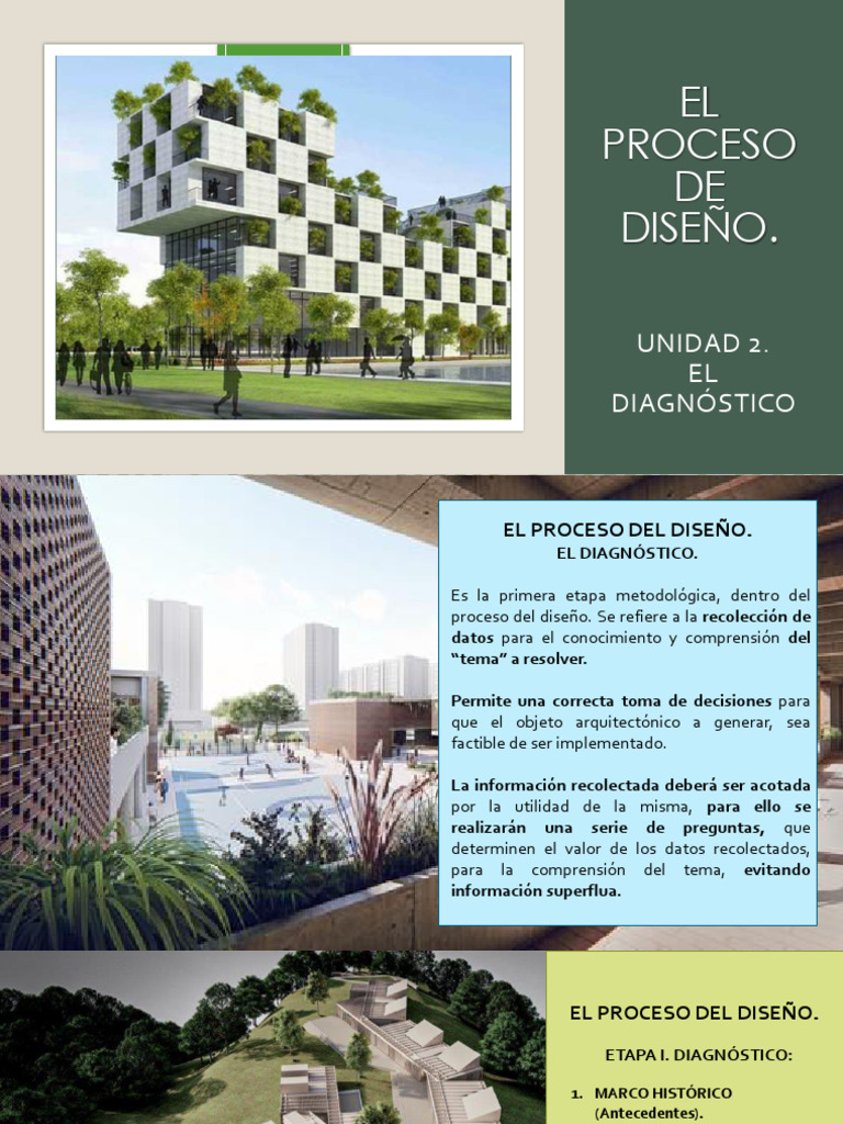 Unidad 2. Etapa Diagnóstico Parte I | PDF | Diseño