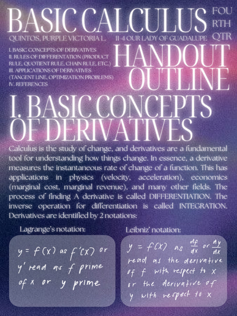 Quintos - Bascal Peta Handout | PDF