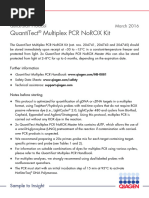 Q5 High-Fidelity PCR Protocol Guide | PDF | Polymerase Chain Reaction ...