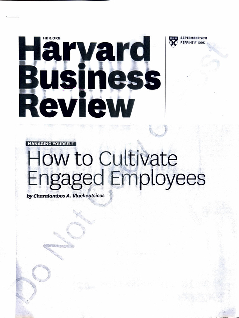 Engaging Employees for Better Management | PDF
