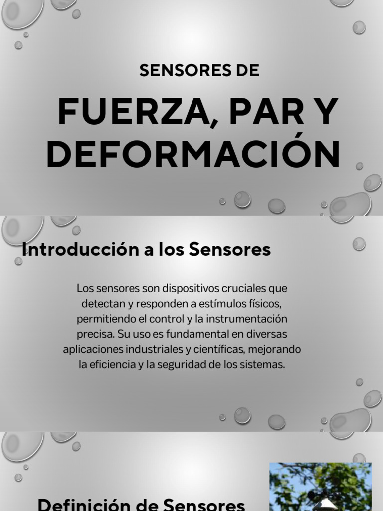 Sensores de Par: Medición y Aplicaciones | PDF