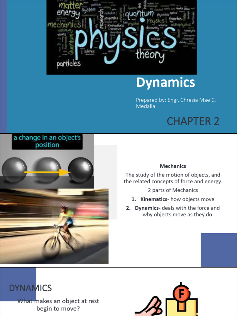 Physics Module 2 Dynamics | PDF | Force | Inertia