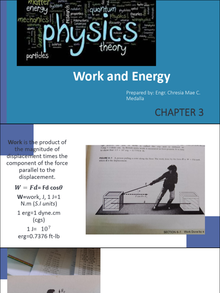 Physics Module 3 Work and Energy | PDF | Force | Potential Energy