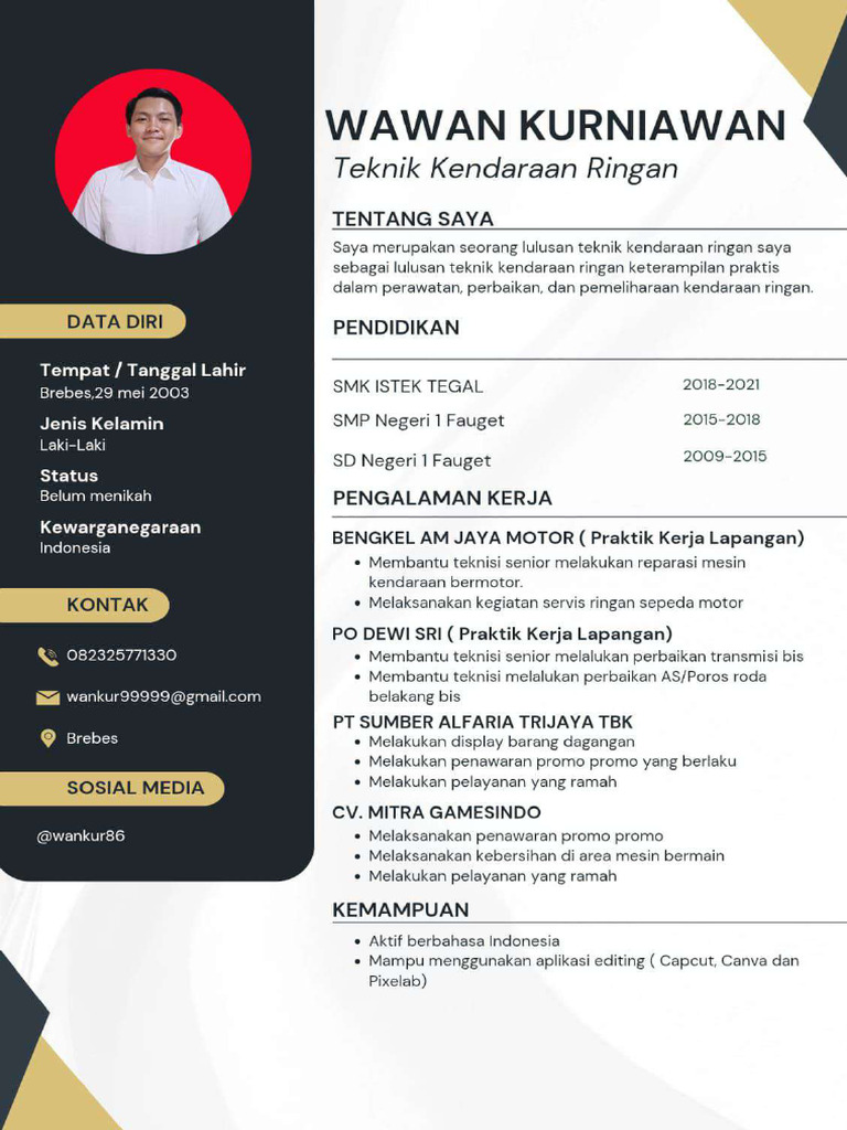 CV - Wawan Kurniawan 2025 | PDF